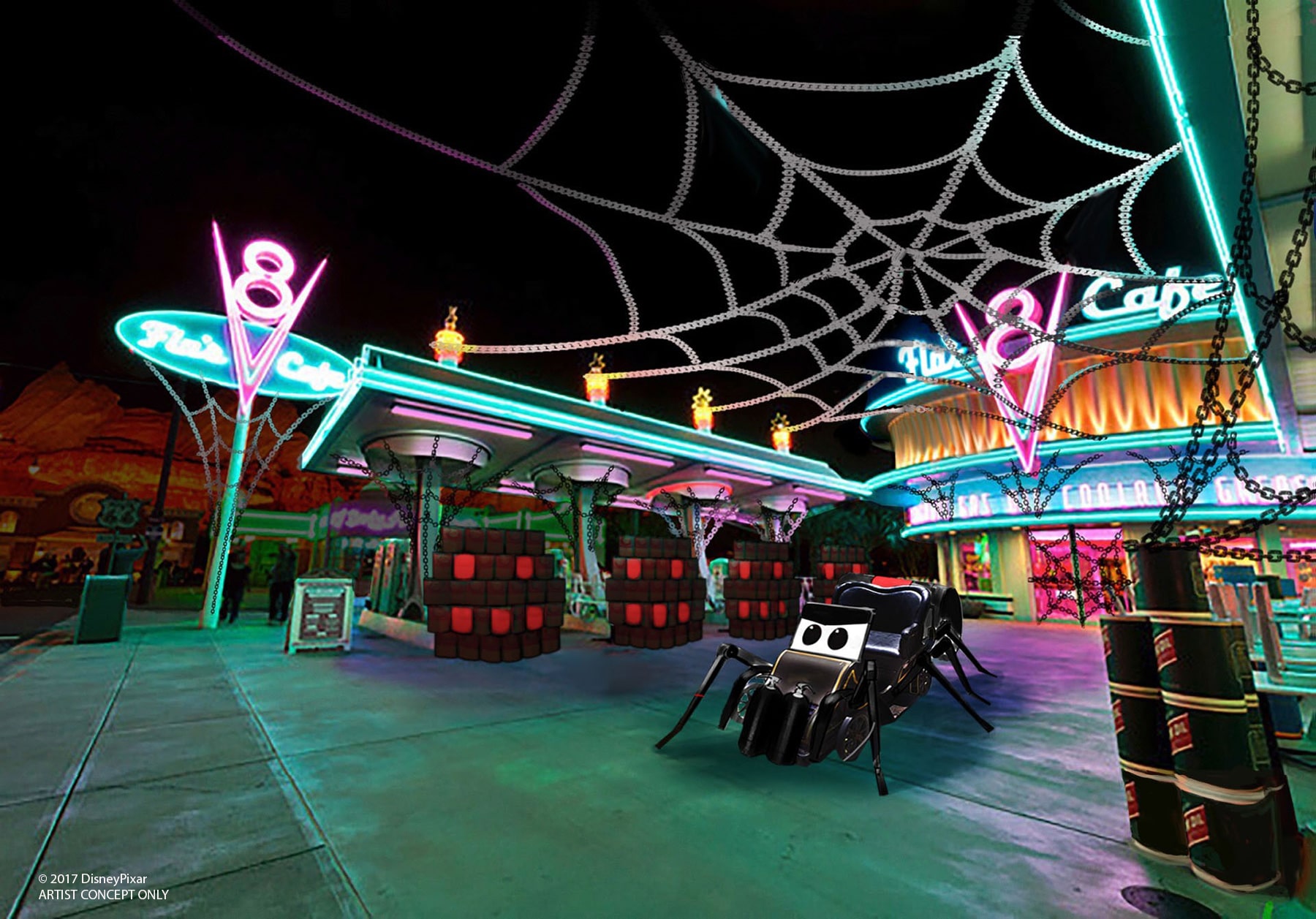 Halloween for the first time taking over Disney California Adventure ...