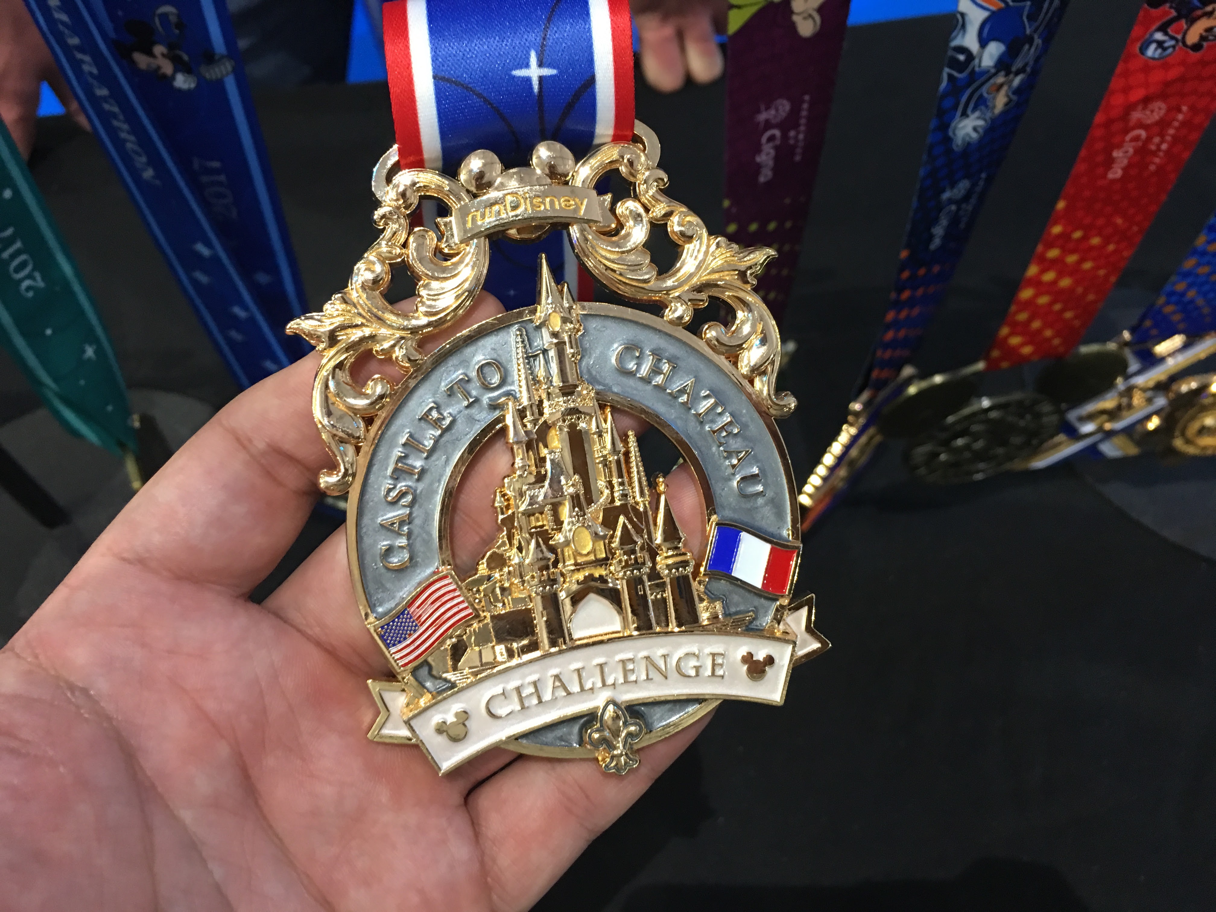 Photos: Closer look runDisney 2017 Disneyland Paris medals - Travel to ...