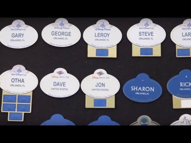 Behind the Scenes: How Iconic Disney Name Tags Are Made - Travel to the ...