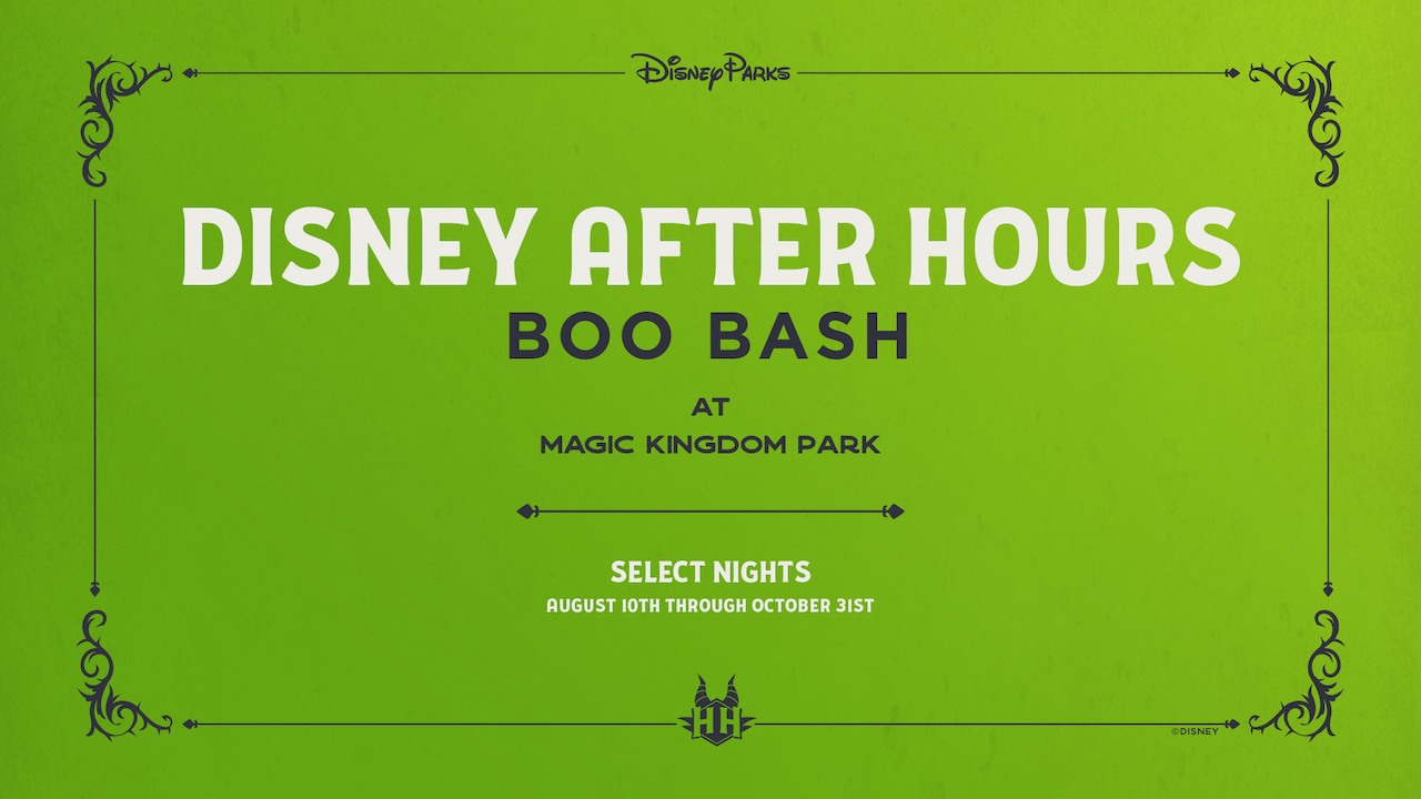 Magic Kingdom Park kündigt BOO BASH an, ein neues Halloween-Event ...