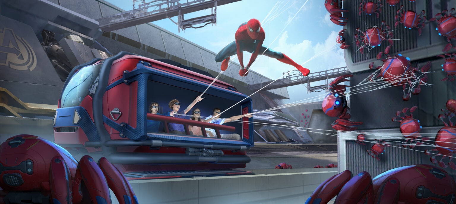 Disneyland Paris nomme le nouveau manège Spider-Man - Travel to the Magic