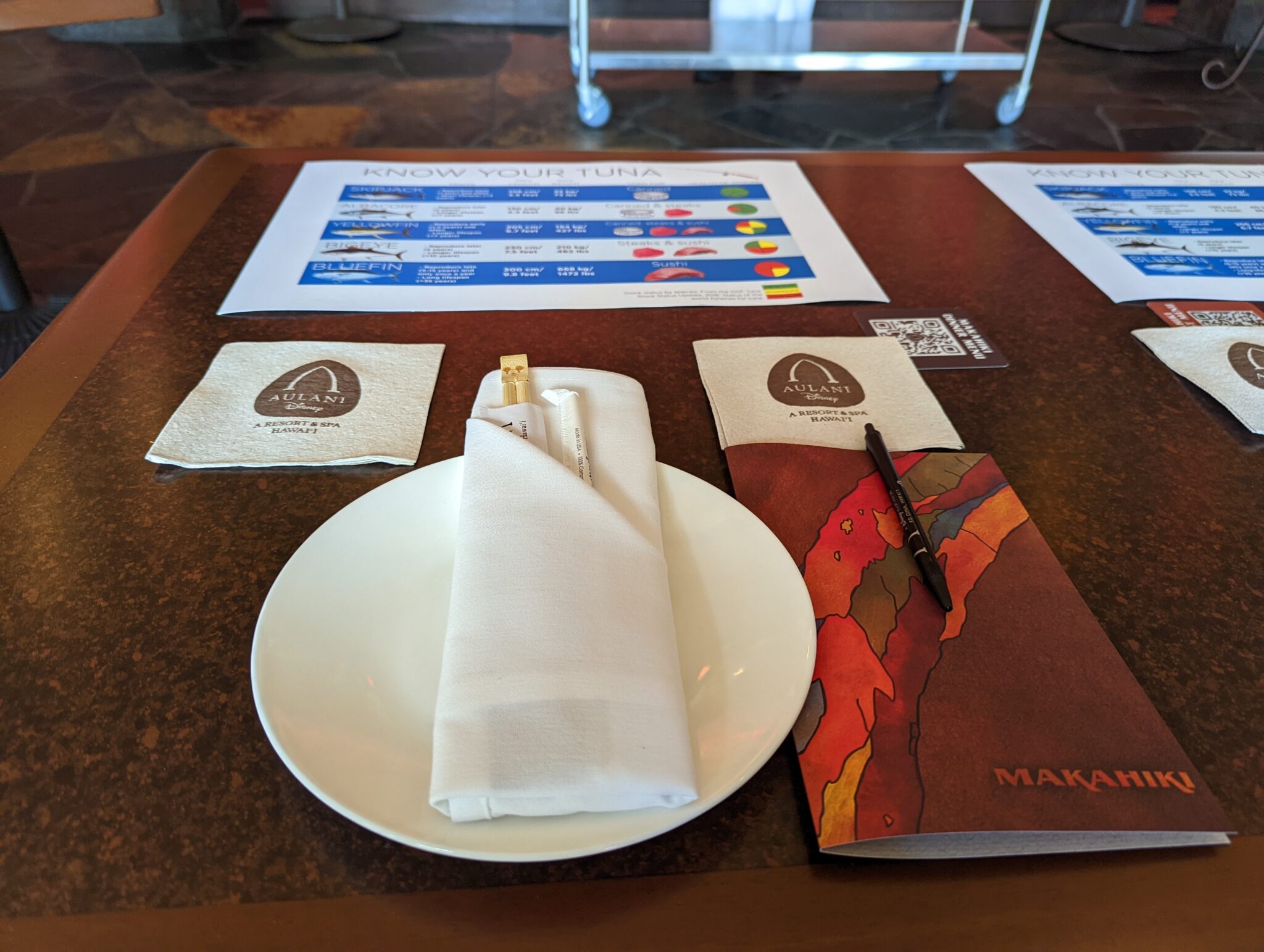 Poke and Sake Chef Demonstration at Disney's Aulani - Travel to the Magic