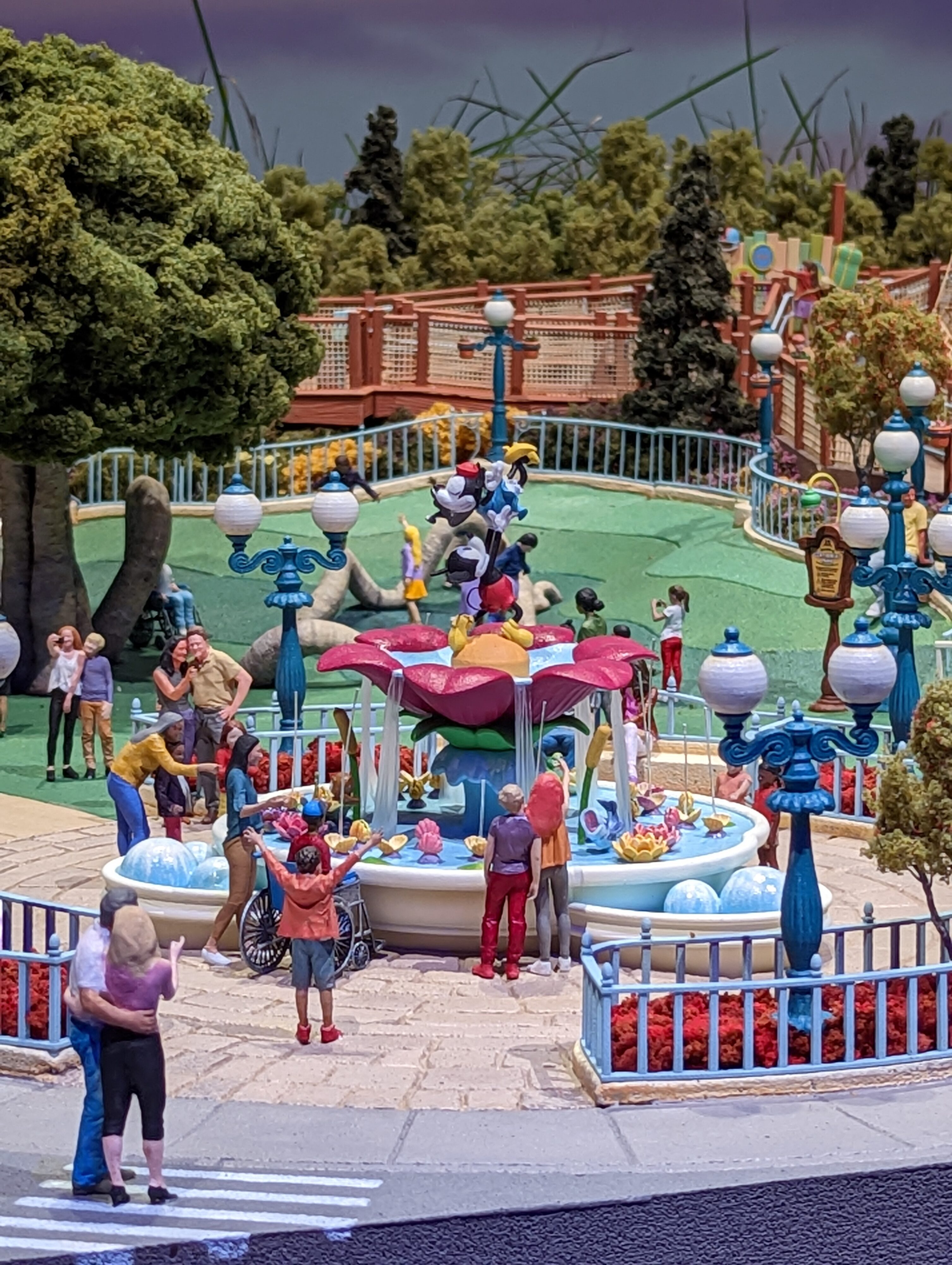 Photos: Model of new Toontown at D23 Expo 2022 - Travel to the Magic